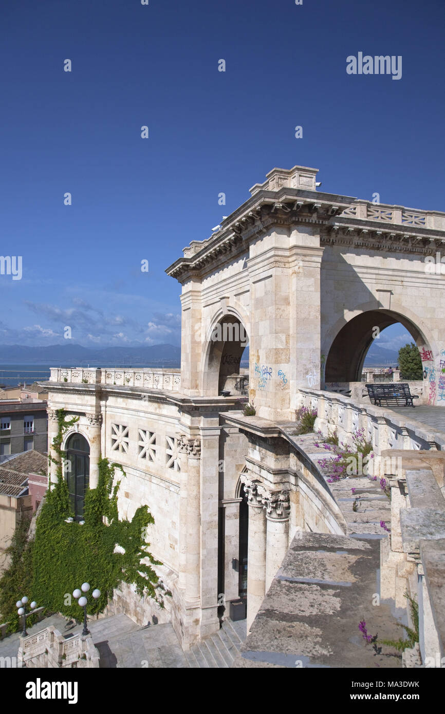 Italy, Sardinia, south coast, Cagliari, capital, Castello, Old Town ...