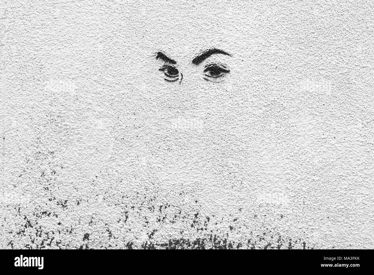 Wall monitoring Black and White Stock Photos & Images - Alamy