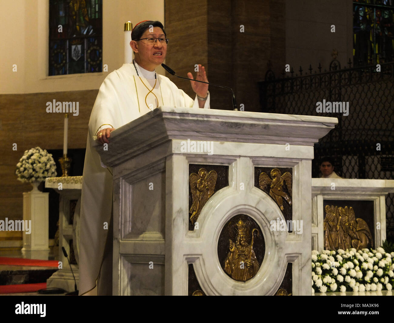 Homily catholic asia hi-res stock photography and images - Alamy