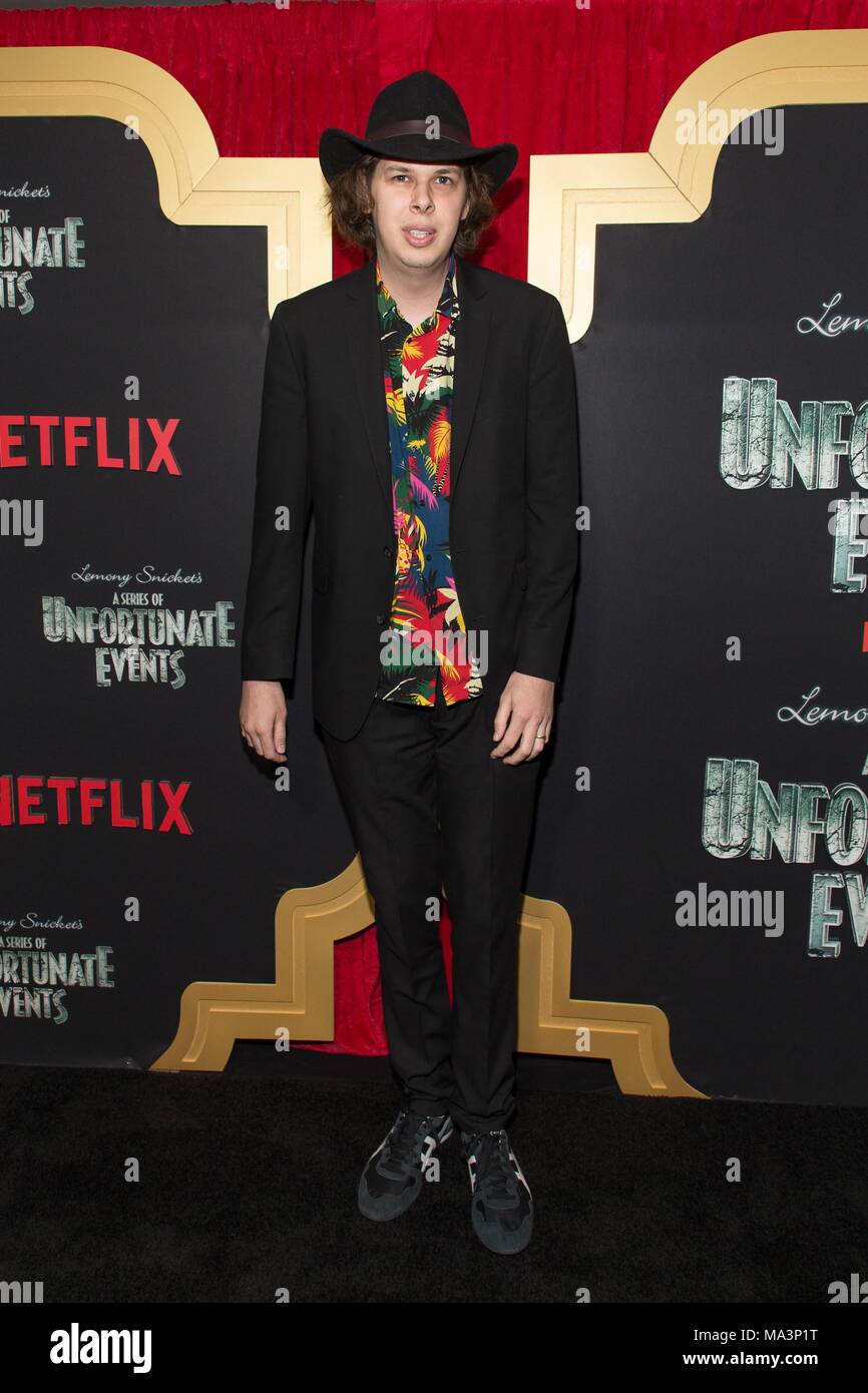 New York, NY, USA. 29th Mar, 2018. Matty Cardarople at arrivals for ...