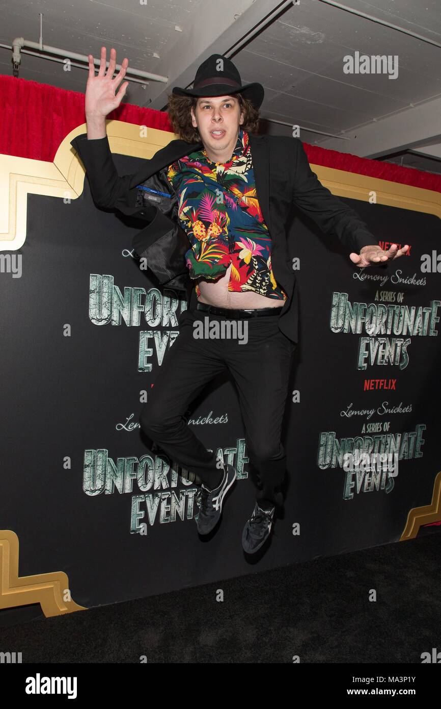 New York, NY, USA. 29th Mar, 2018. Matty Cardarople at arrivals for ...