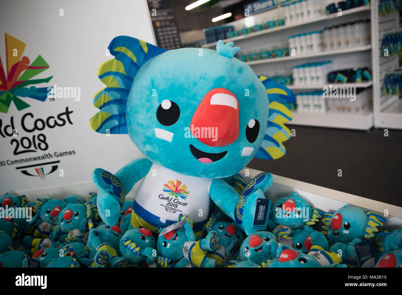 Gold Coast, Australia. 30th March, 2018. XXI Commonwealth Games build ...