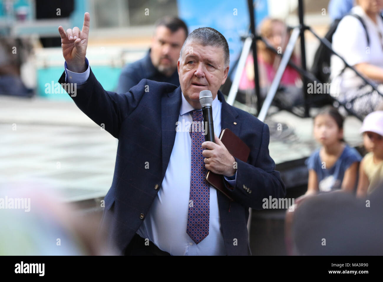 Sydney, Australia. 30 March 2018. The Wesley Mission Good Friday event ...