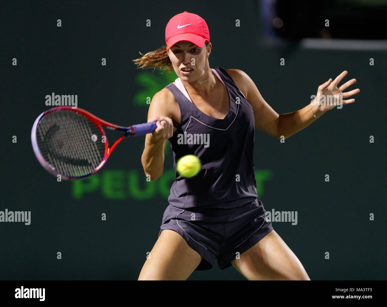 Key Biscayne, Florida, USA. 29th Mar, 2018. Danielle Collins of the ...