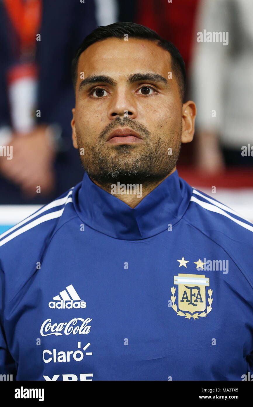 Gabriel Mercado (ARG), MARCH 27, 2018 - Football / Soccer ...