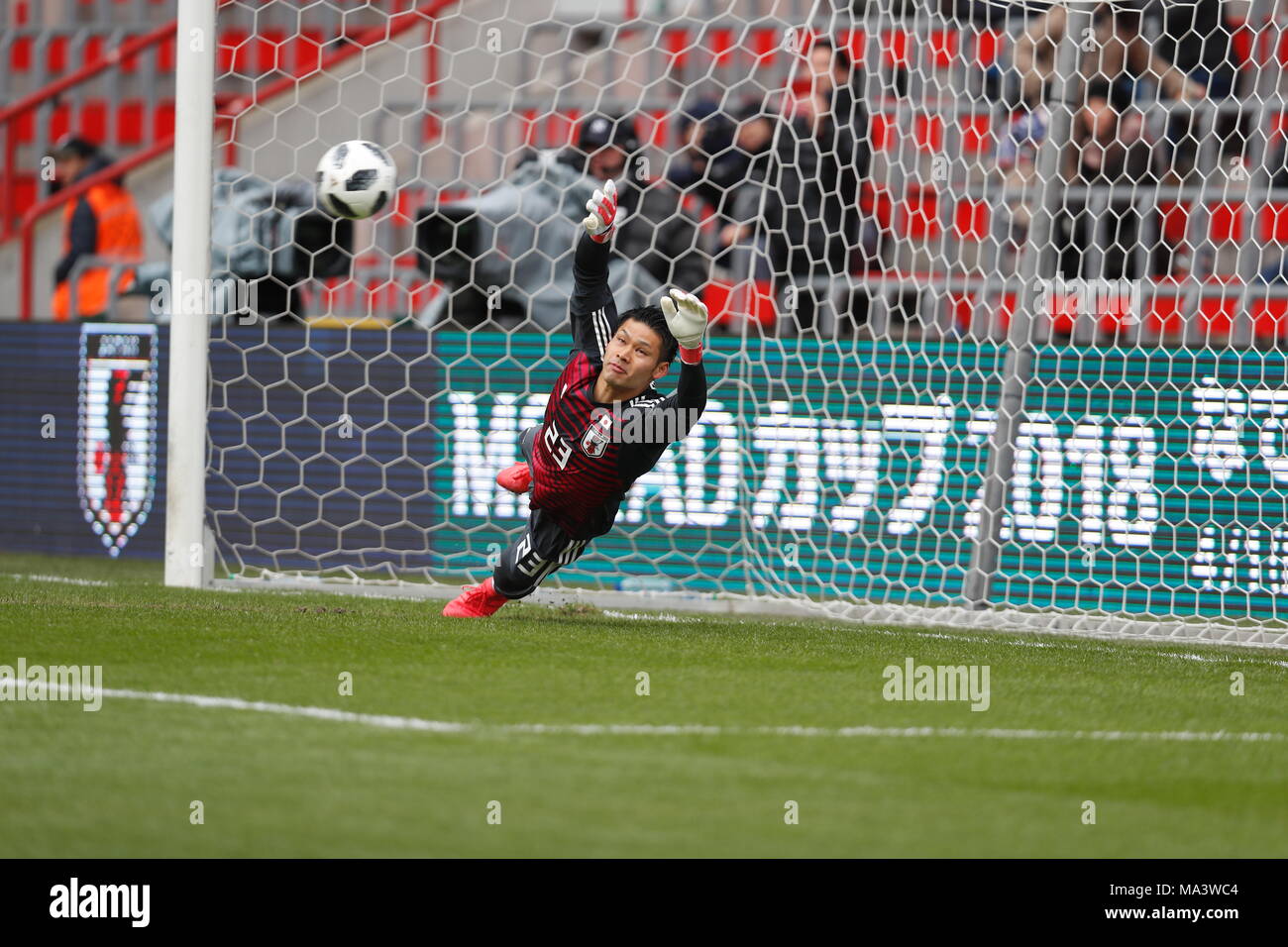 Liege, Belgium. 23rd Mar, 2018. Kosuke Nakamura (JPN) Football/Soccer ...