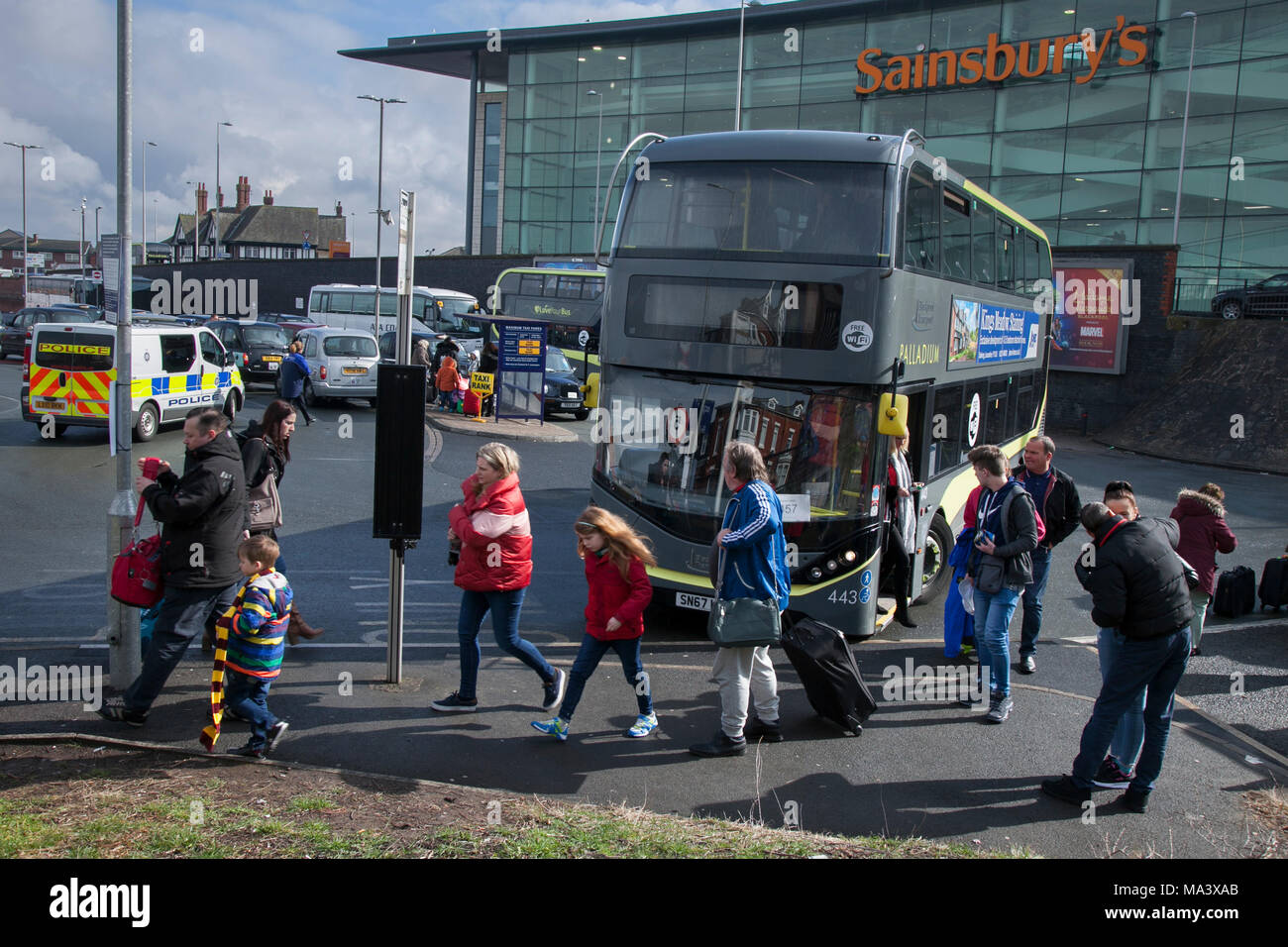 Rail replacement bus driver hi-res stock photography and images - Alamy