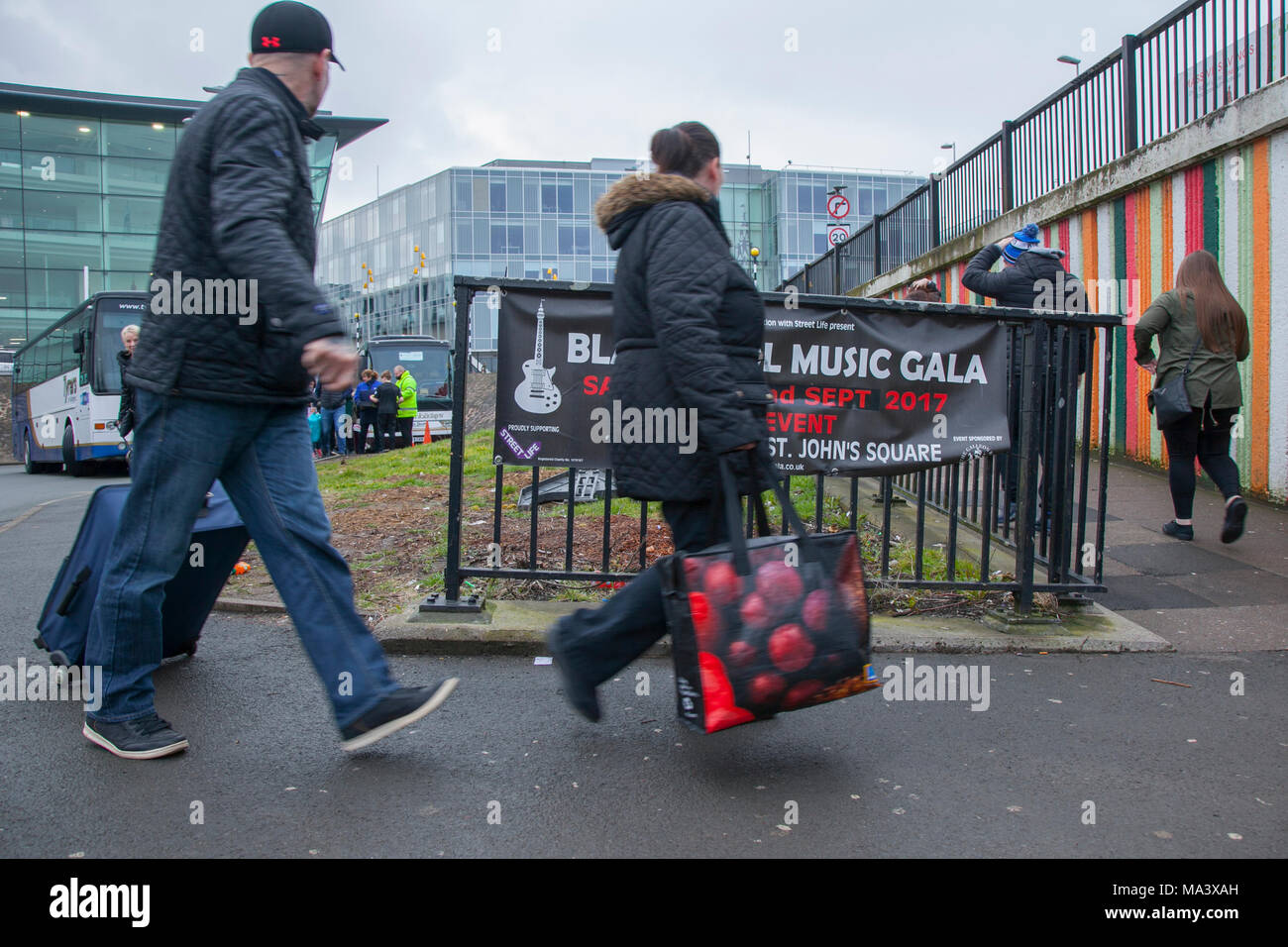 Rail replacement buses hi-res stock photography and images - Alamy