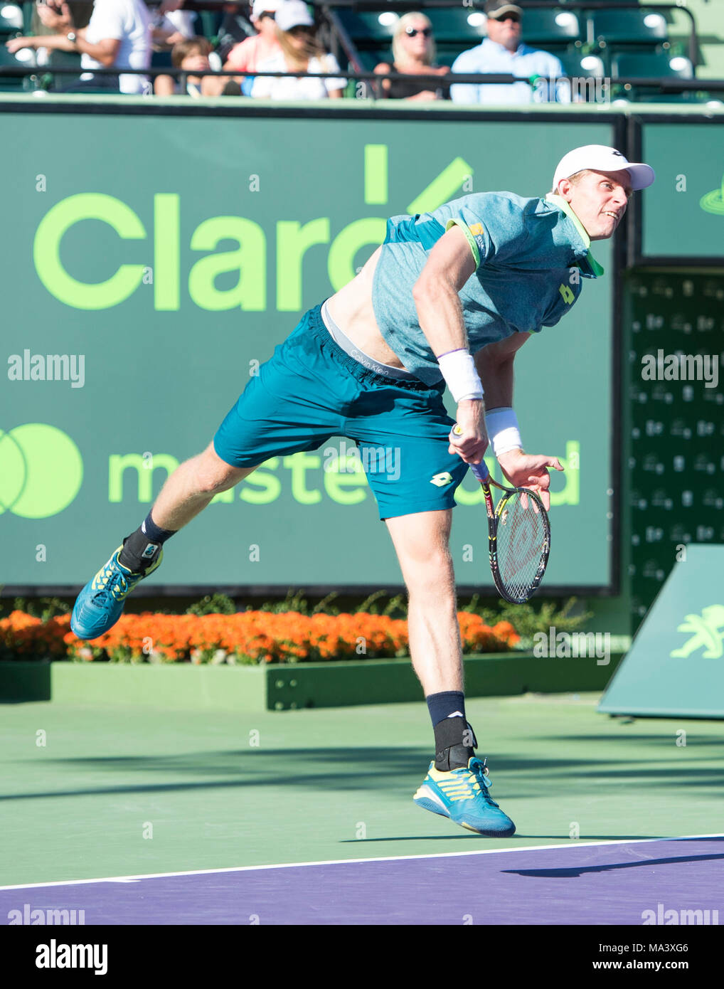 Miami, Key Biscayne, Florida, USA. 29th Mar, 2018. Kevin Anderson (RSA ...