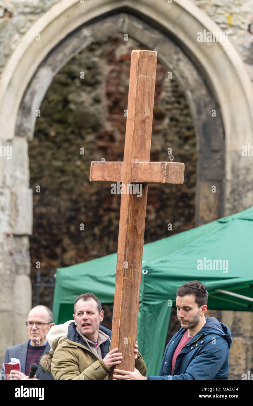Cross walking hi-res stock photography and images - Alamy