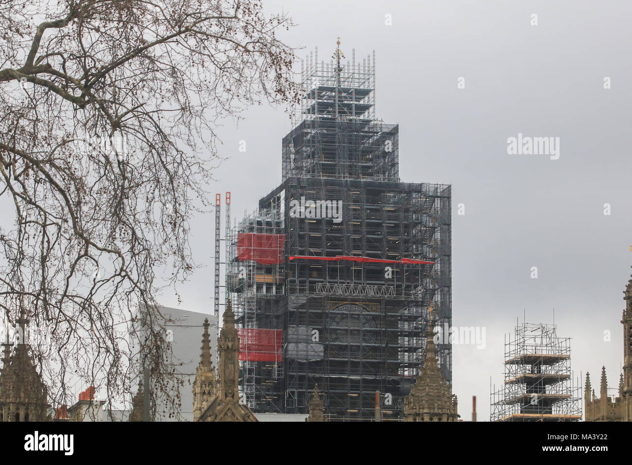 Big ben renovation process hi-res stock photography and images - Alamy