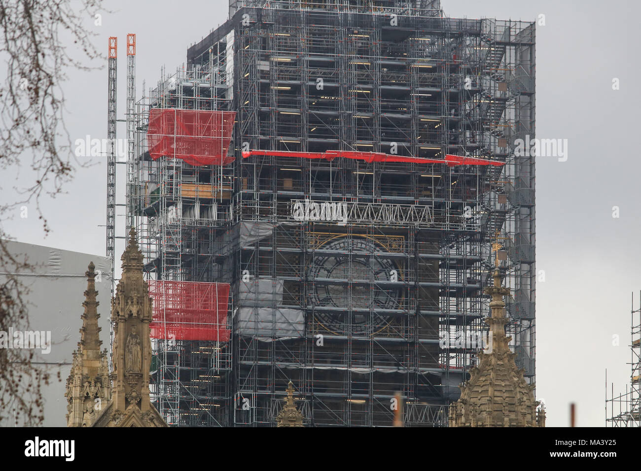 Big ben renovation process hi-res stock photography and images - Alamy