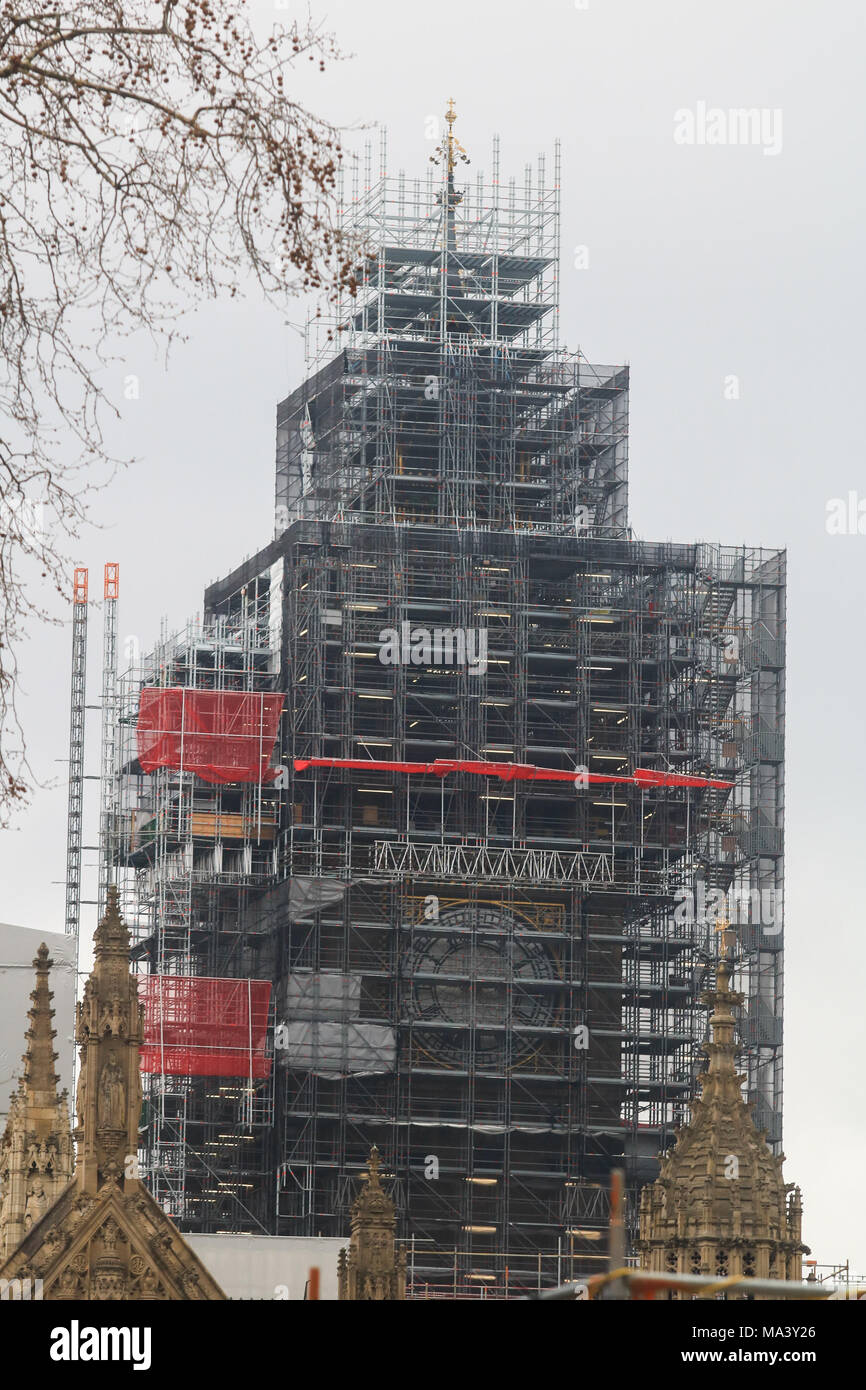 Big ben renovation process hi-res stock photography and images - Alamy