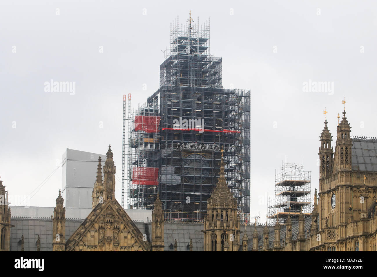 Big ben renovation hi-res stock photography and images - Alamy