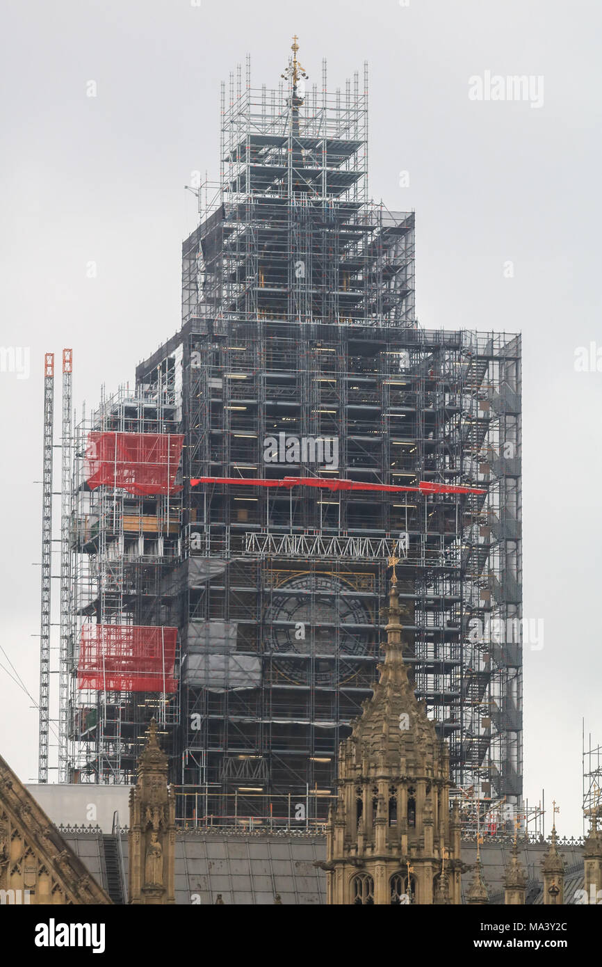 Big ben renovation process hi-res stock photography and images - Alamy