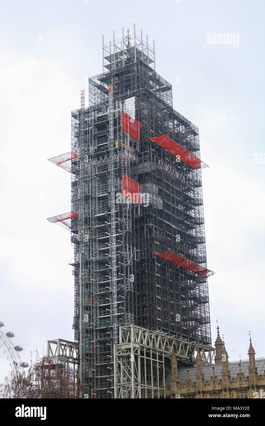 Big ben renovation process hi-res stock photography and images - Alamy