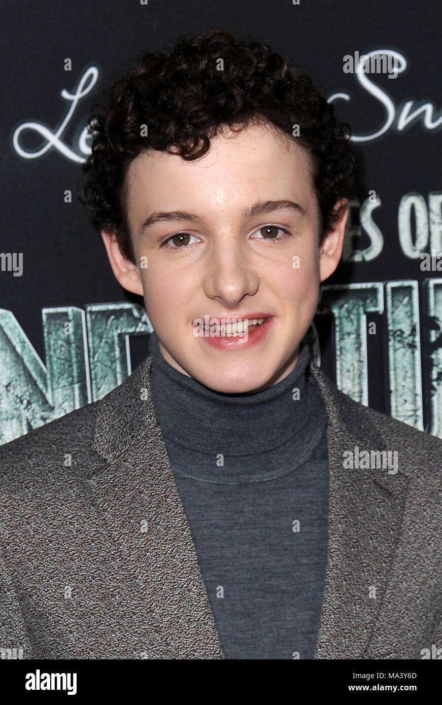 New York, NY, USA. 29th Mar, 2018. Louis Hynes at arrivals for NETFLIX ...