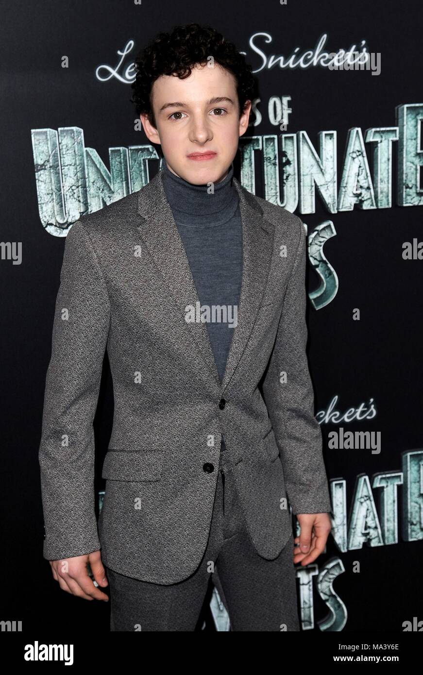 New York, NY, USA. 29th Mar, 2018. Louis Hynes at arrivals for NETFLIX ...