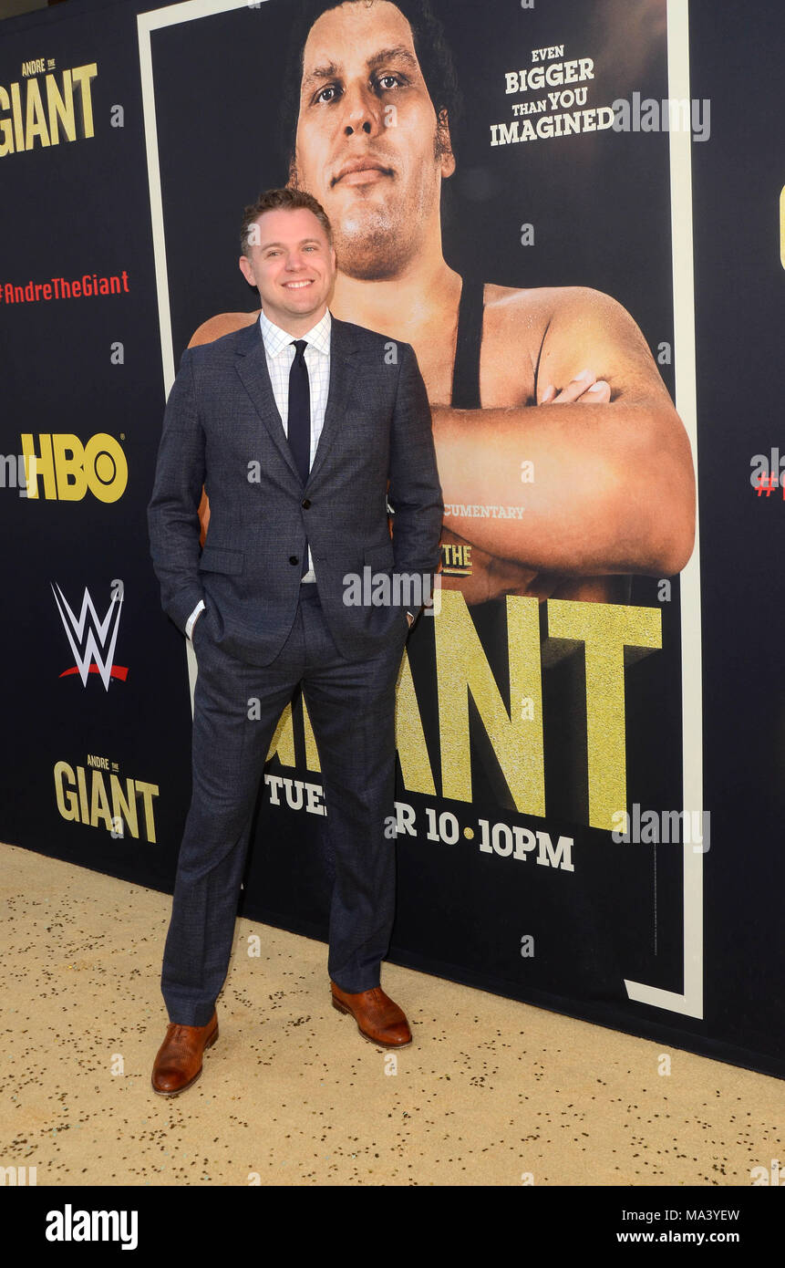 Los Angeles, Ca, USA. 29th Mar, 2018. Jason Hehir at the premiere for ...