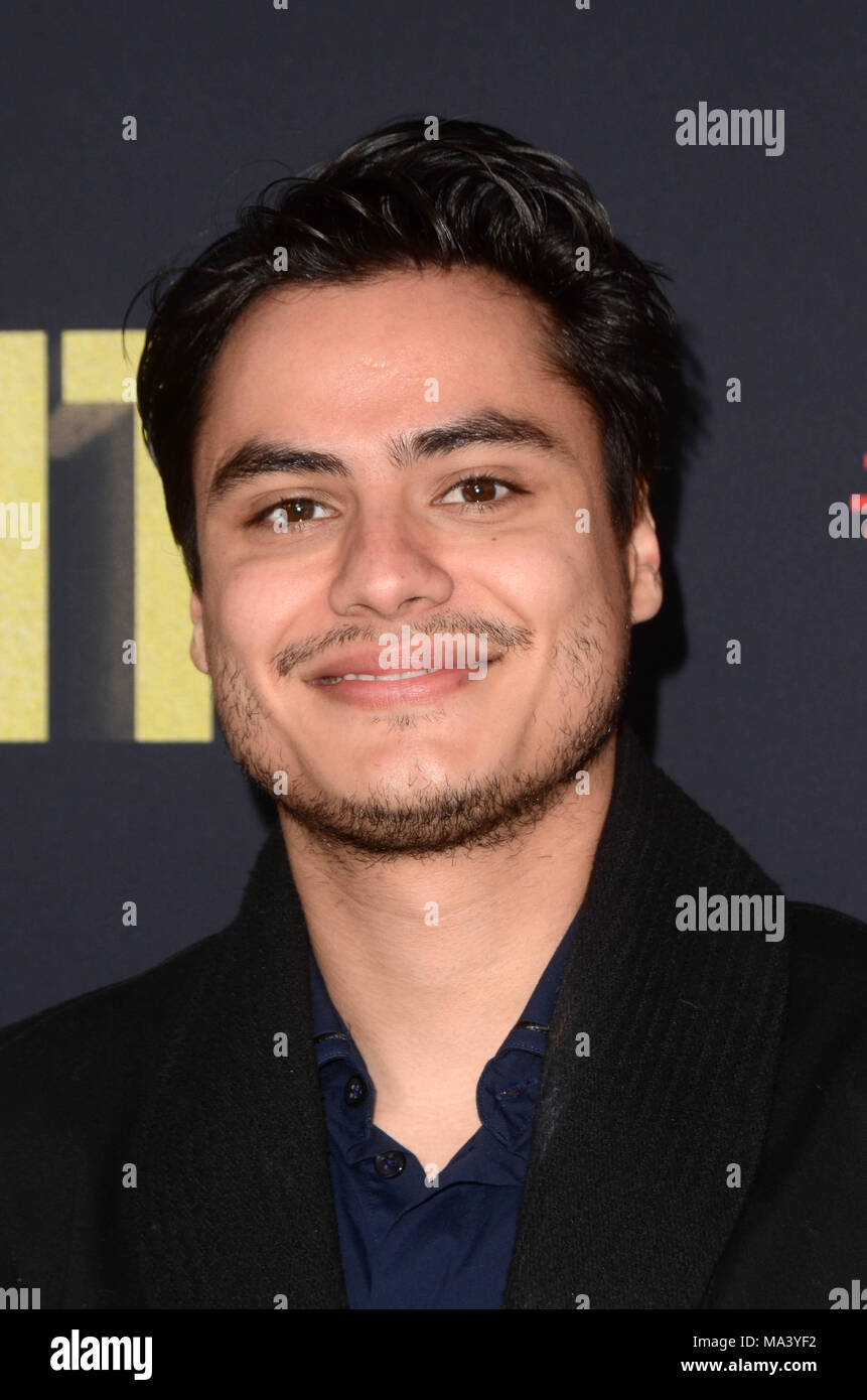 Los Angeles, Ca, USA. 29th Mar, 2018. Kiowa Gordon at the premiere for ...