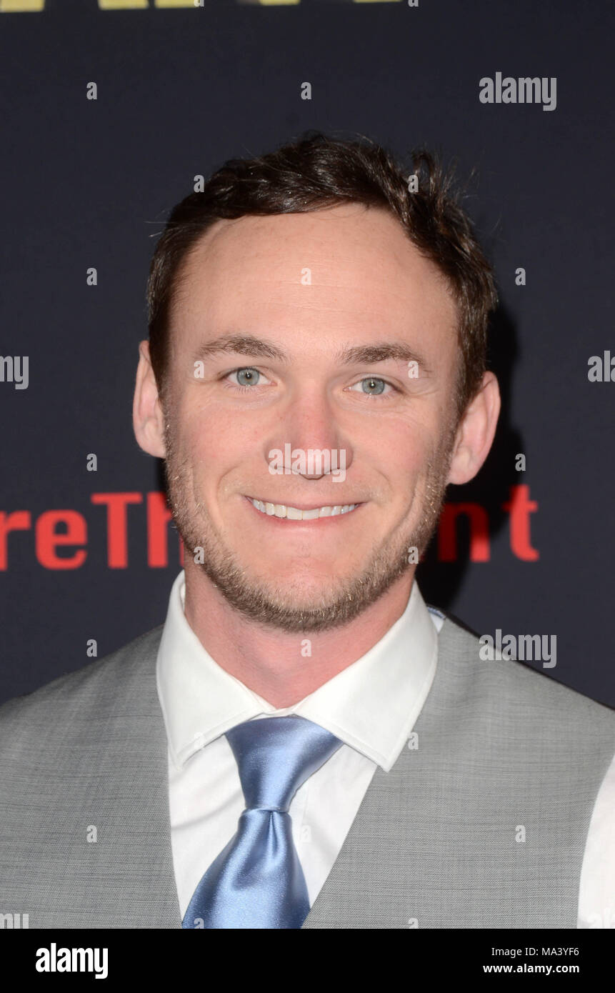 Los Angeles, Ca, USA. 29th Mar, 2018. Kyle Weishaar at the premiere for ...