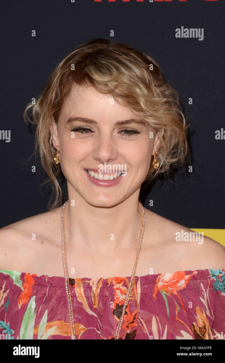 Los Angeles, Ca, USA. 29th Mar, 2018. Laura Slade Wiggins at the ...