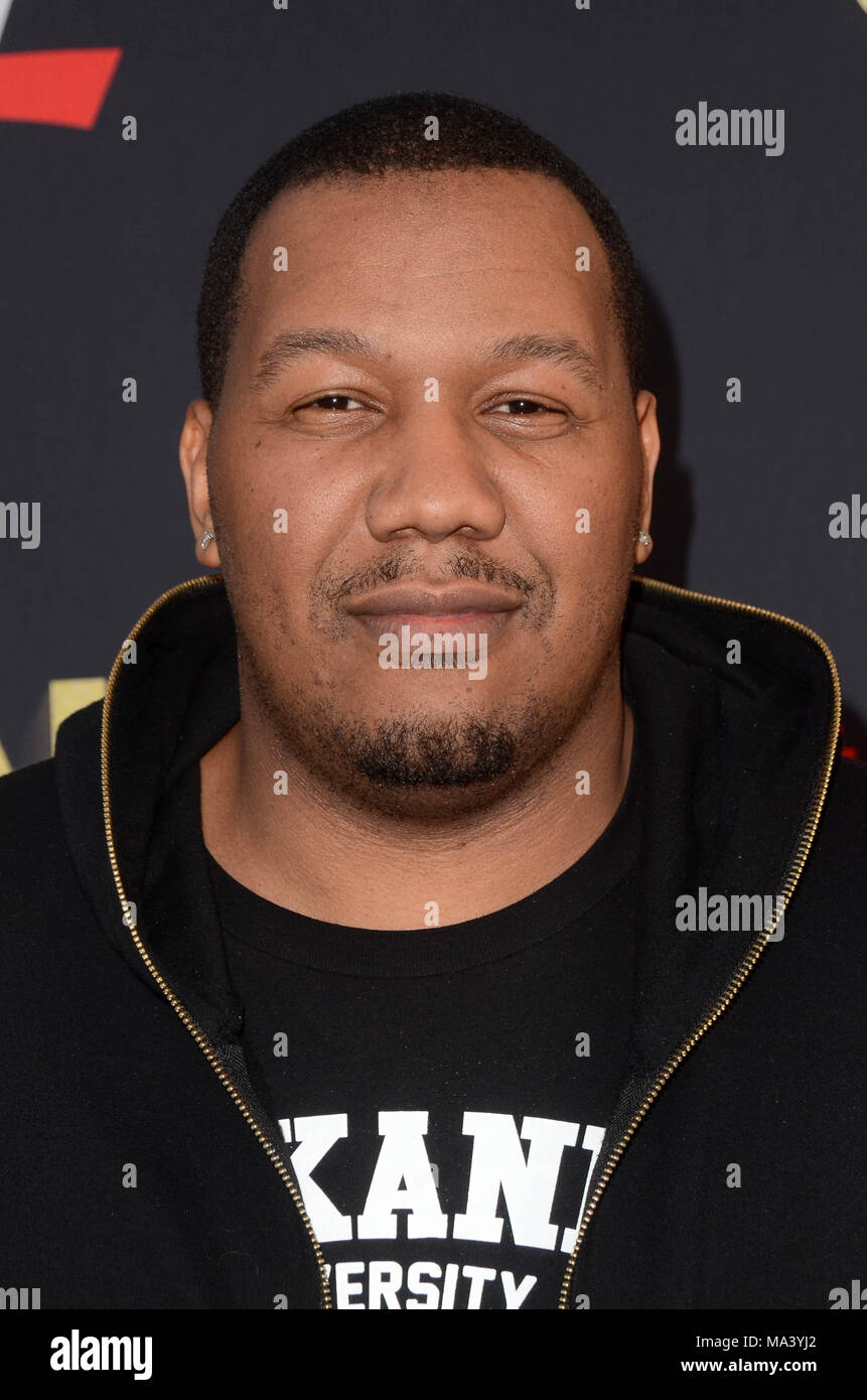 Los Angeles, Ca, USA. 29th Mar, 2018. Travon Free at the premiere for ...