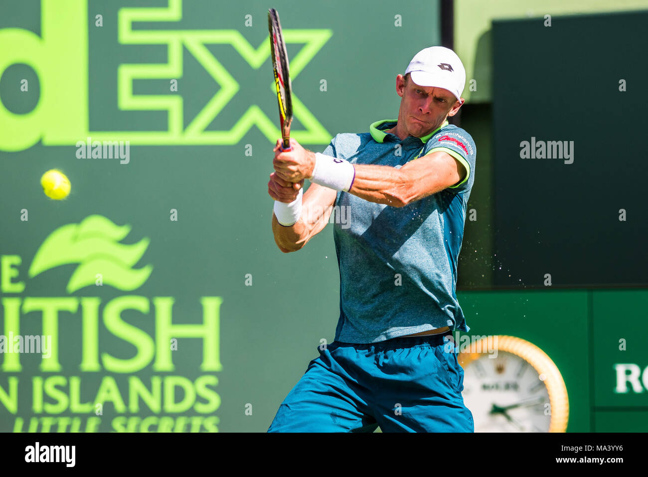 Miami,USA. 29th Mar, 2018. USA. Game for the quarterfinals, held on ...