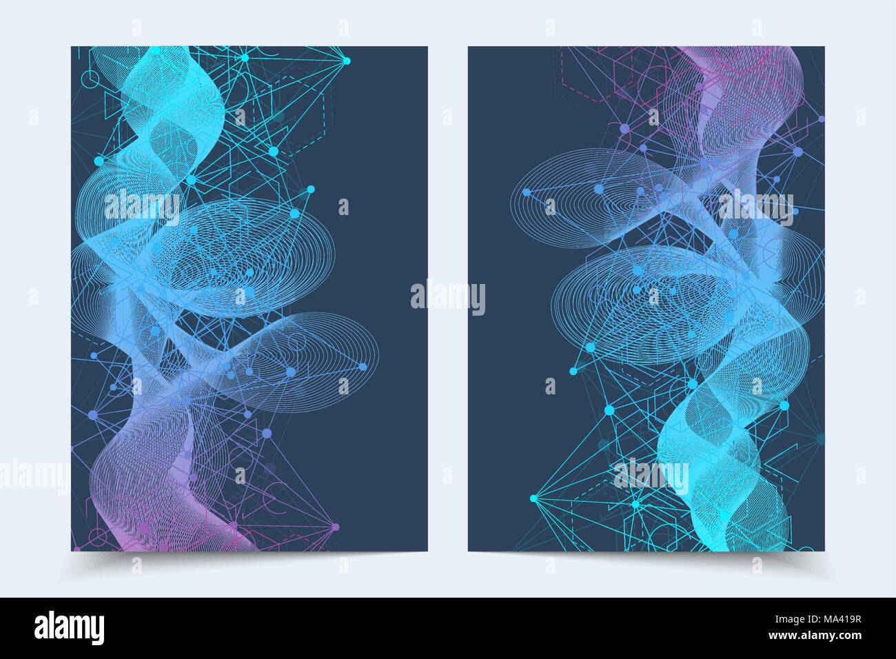 Vector templates for brochure magazine leaflet flyer cover booklet ...