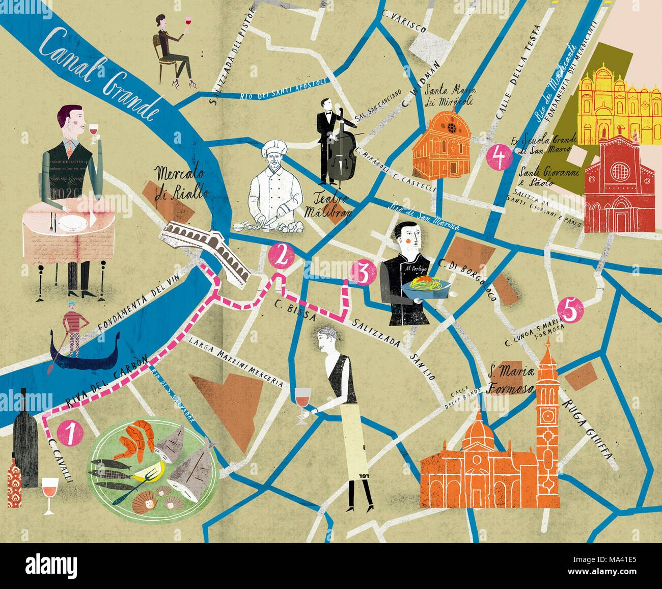 Italy us map hi-res stock photography and images - Alamy