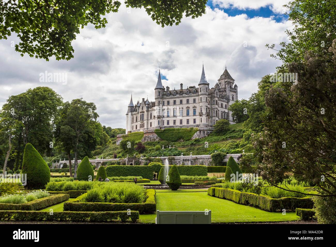 Dunrobin Castle, Scotland Stock Photo - Alamy