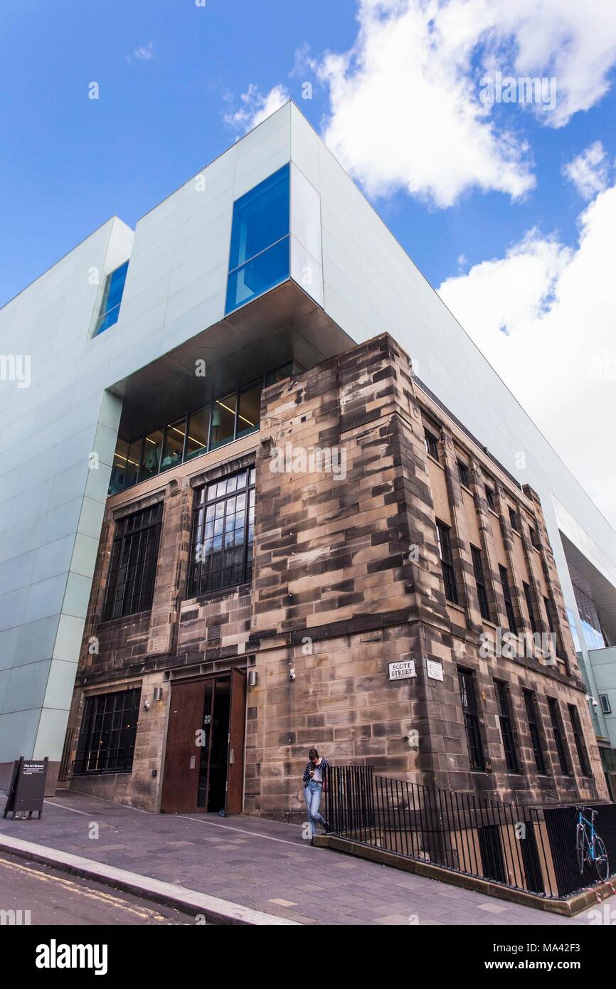 Glasgow School of Art, Scotland Stock Photo - Alamy