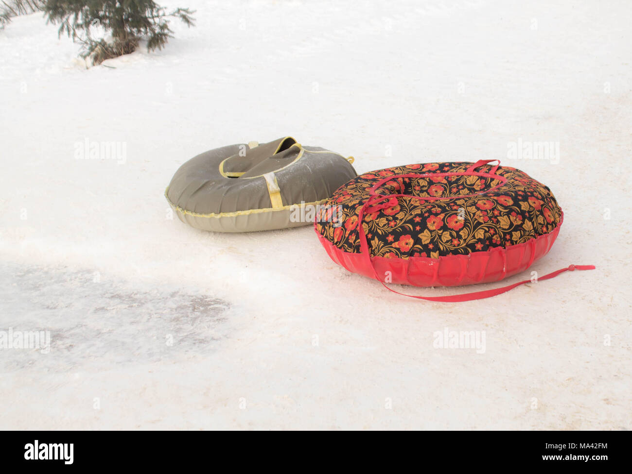 Two sledges hi-res stock photography and images - Alamy