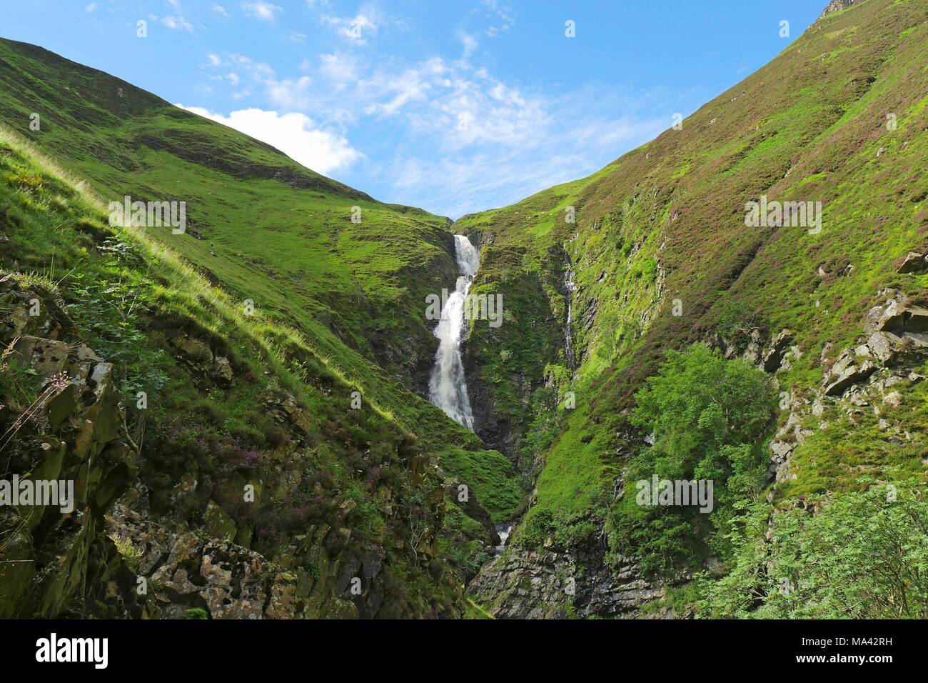 Following the traces of Sir Walter Scott: the Grey Mare's Tail ...