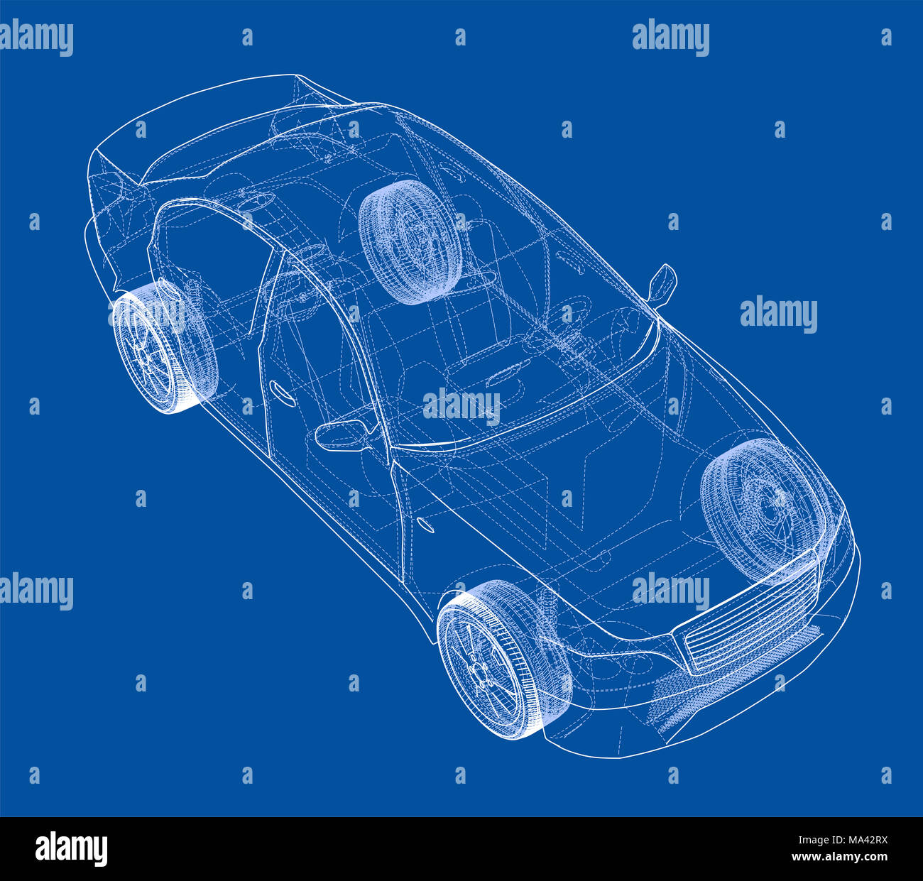 Car Blueprints For 3d Modeling