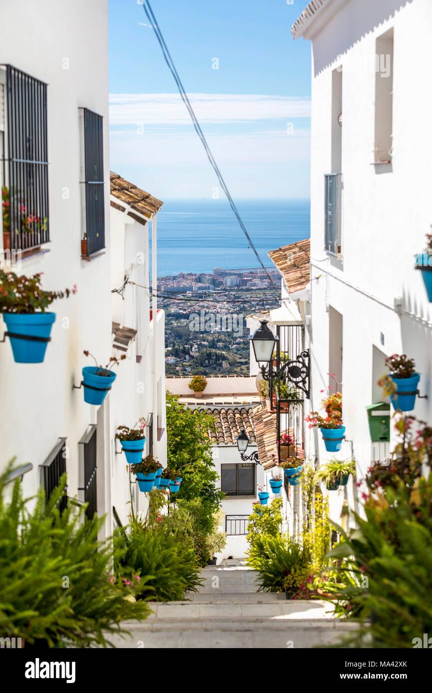 Mijas pueblo hi-res stock photography and images - Alamy