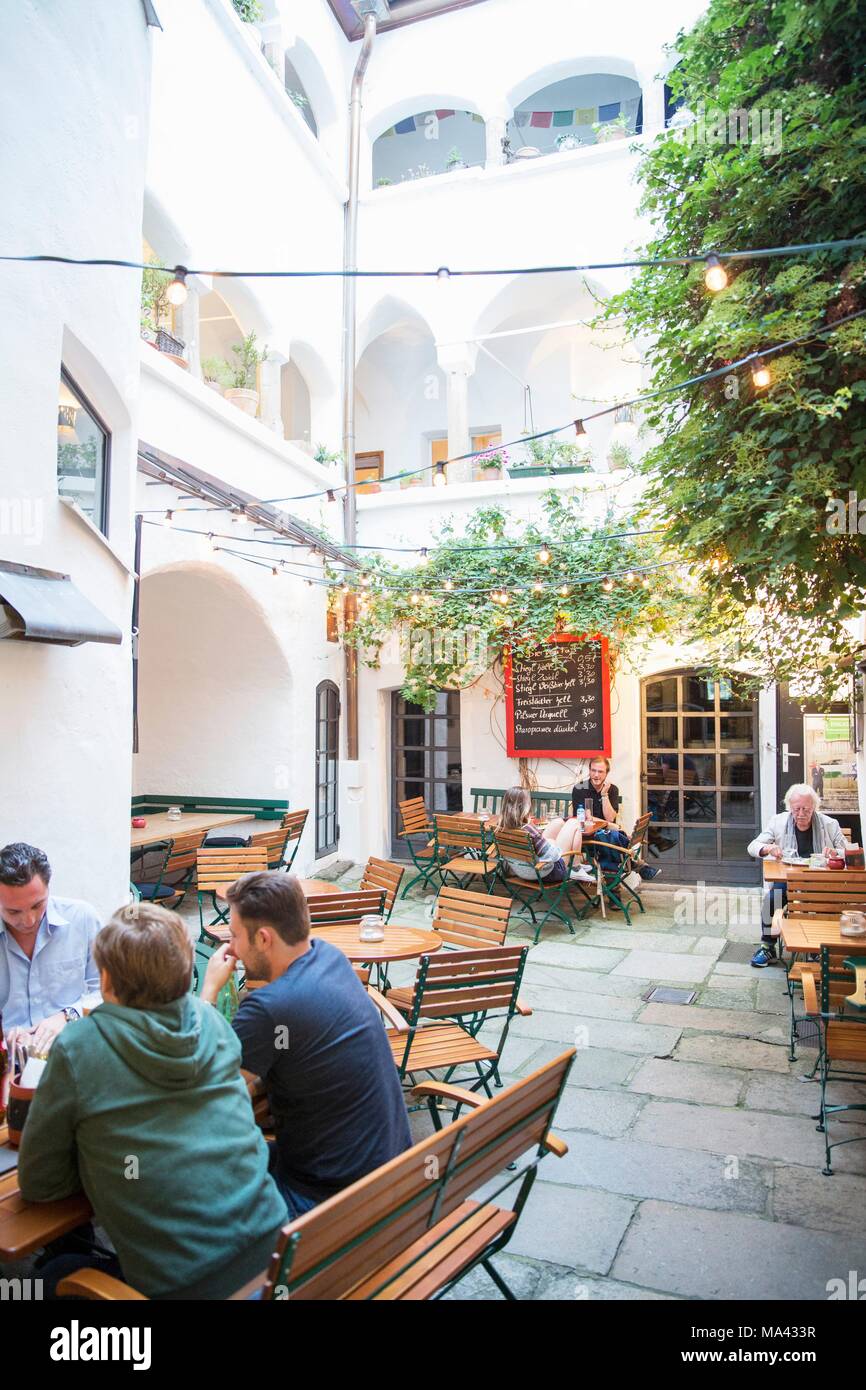Passau beer garden hi-res stock photography and images - Alamy