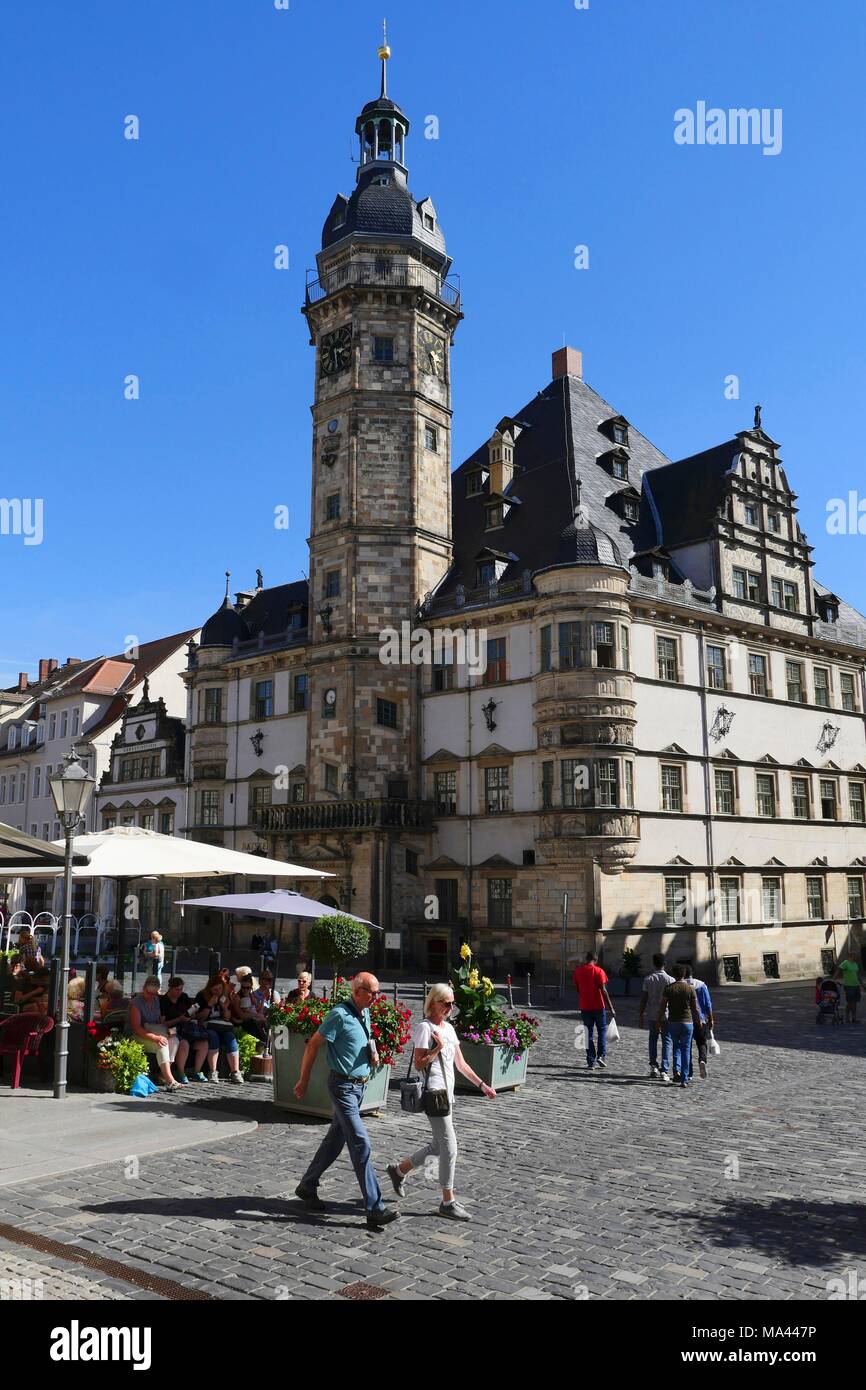 The town hall in Altenburg, Thuringia, Germany Stock Photo - Alamy