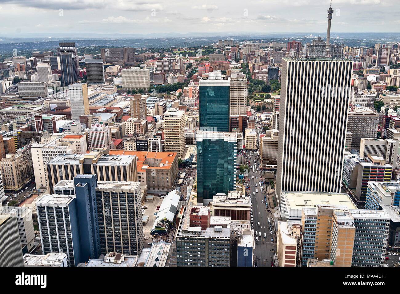 An aerial view of Johannesburg, South Africa Stock Photo - Alamy