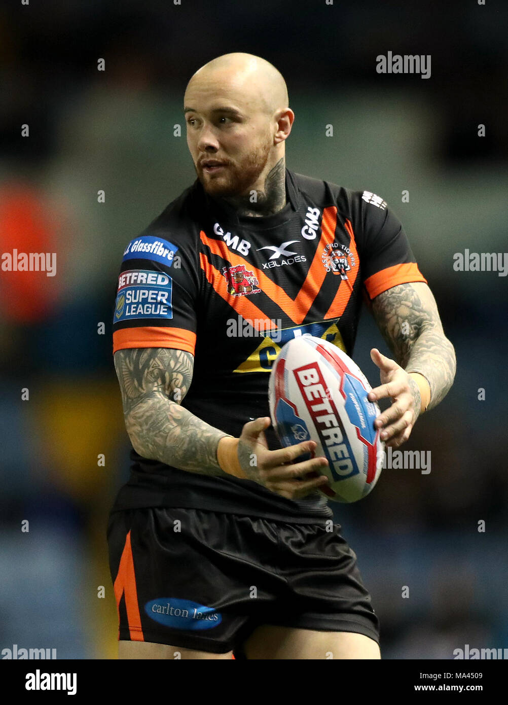 Nathan Massey, Castleford Tigers Stock Photo - Alamy