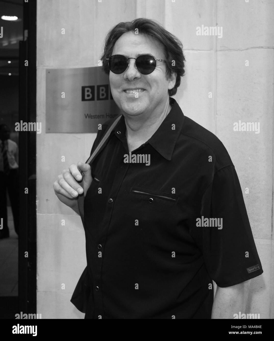 Jonathan ross Black and White Stock Photos & Images - Alamy