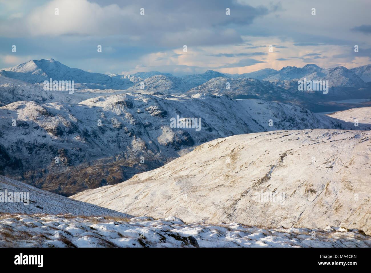 Ben ledi snow hi-res stock photography and images - Alamy