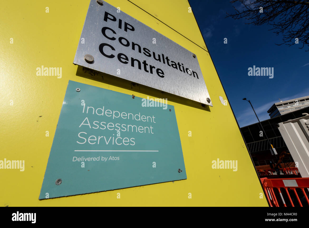 Atos sign hi-res stock photography and images - Alamy