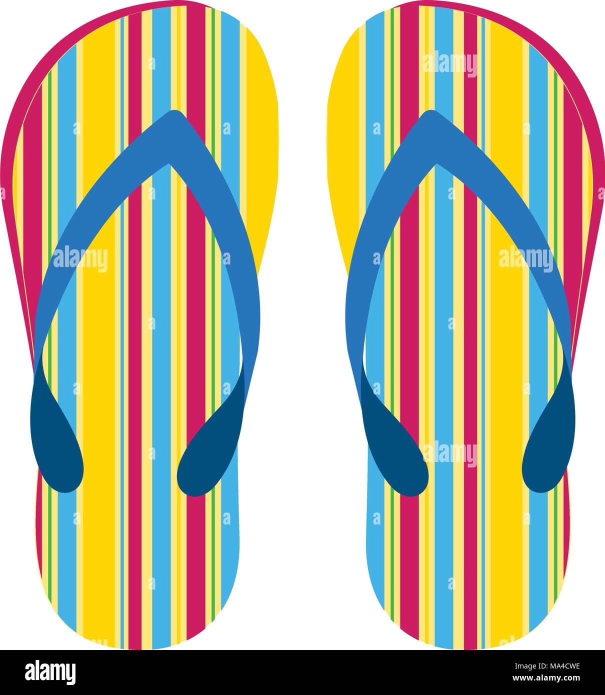 Pair of sandas Stock Vector Image & Art - Alamy