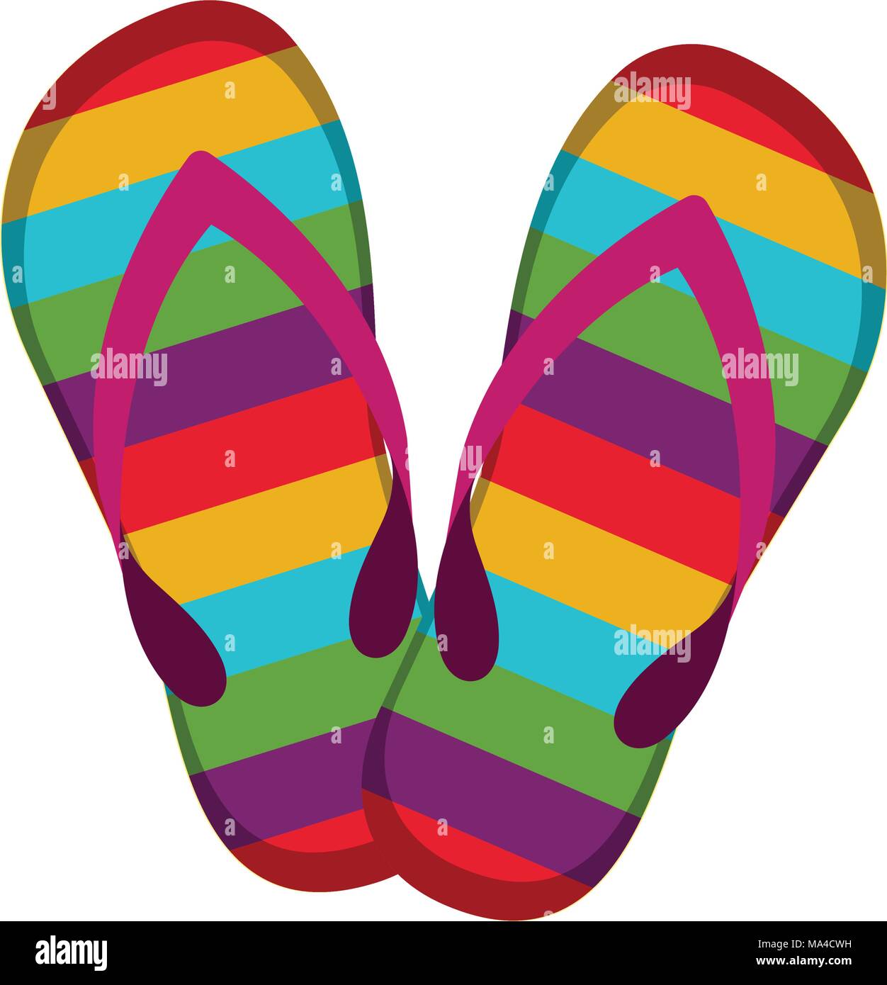 Pair of sandas Stock Vector Image & Art - Alamy