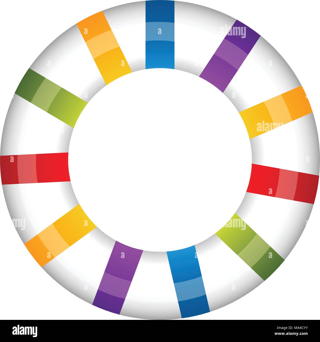 Isolated lifesaver icon Stock Vector Image & Art - Alamy