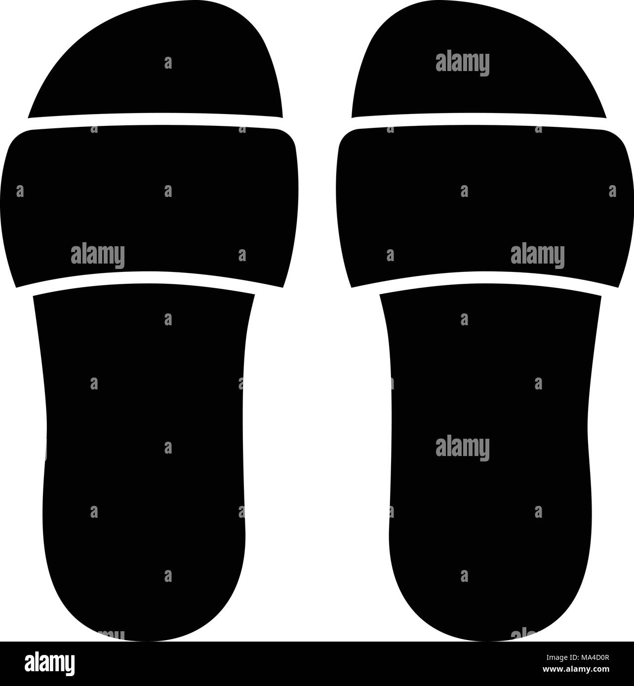 Pair of sandas Stock Vector Image & Art - Alamy