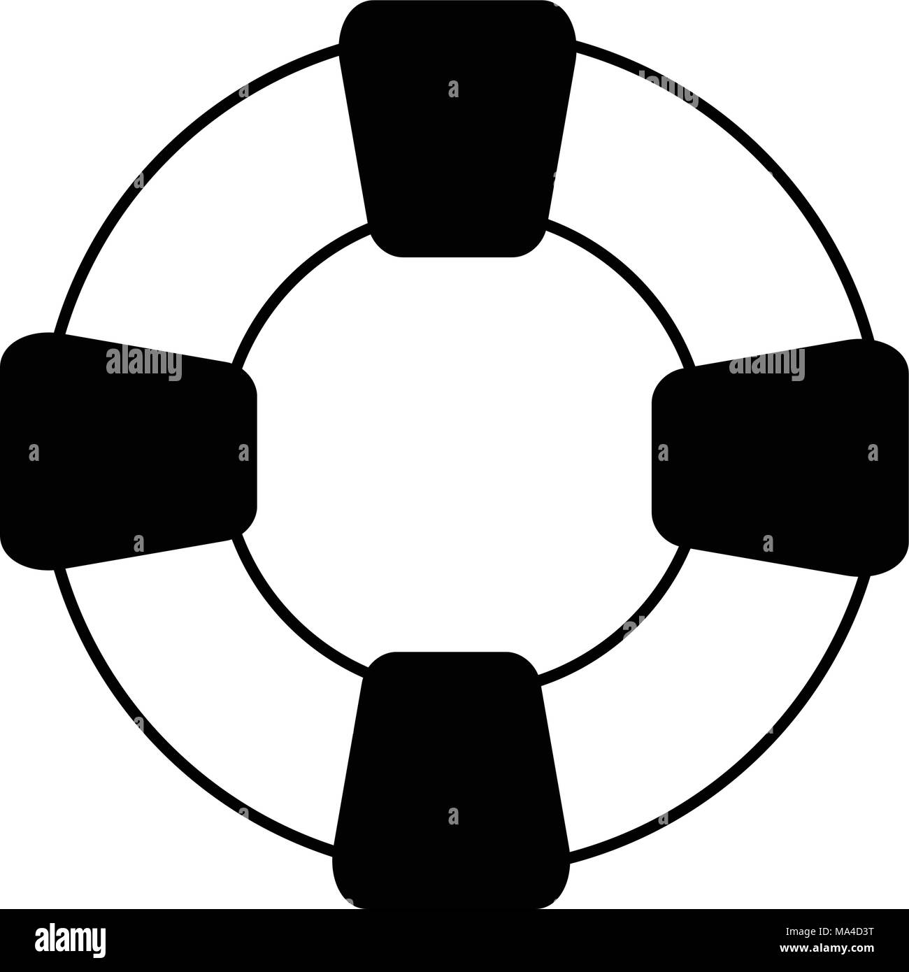 Isolated lifesaver icon Stock Vector Image & Art - Alamy