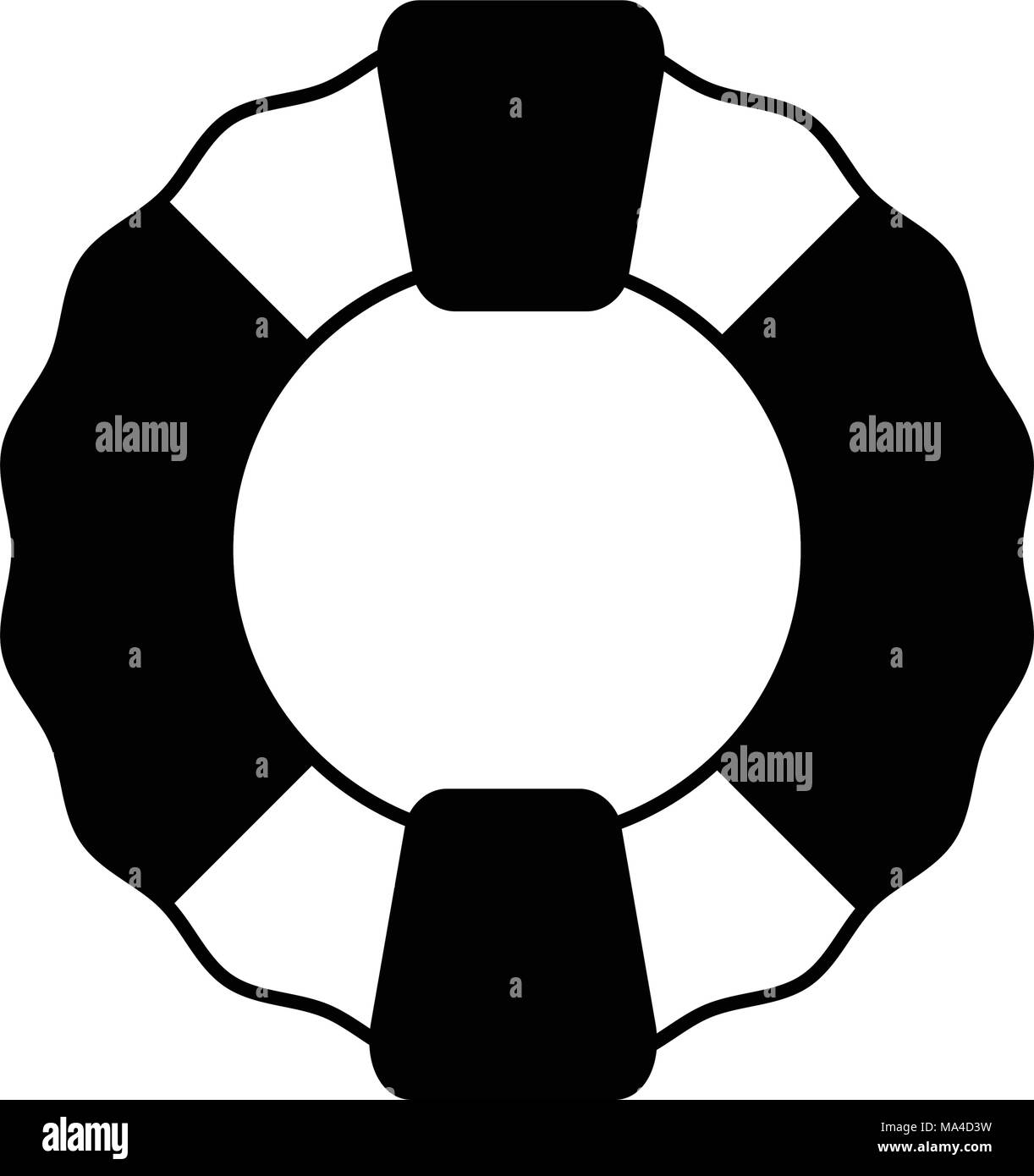 Isolated lifesaver icon Stock Vector Image & Art - Alamy