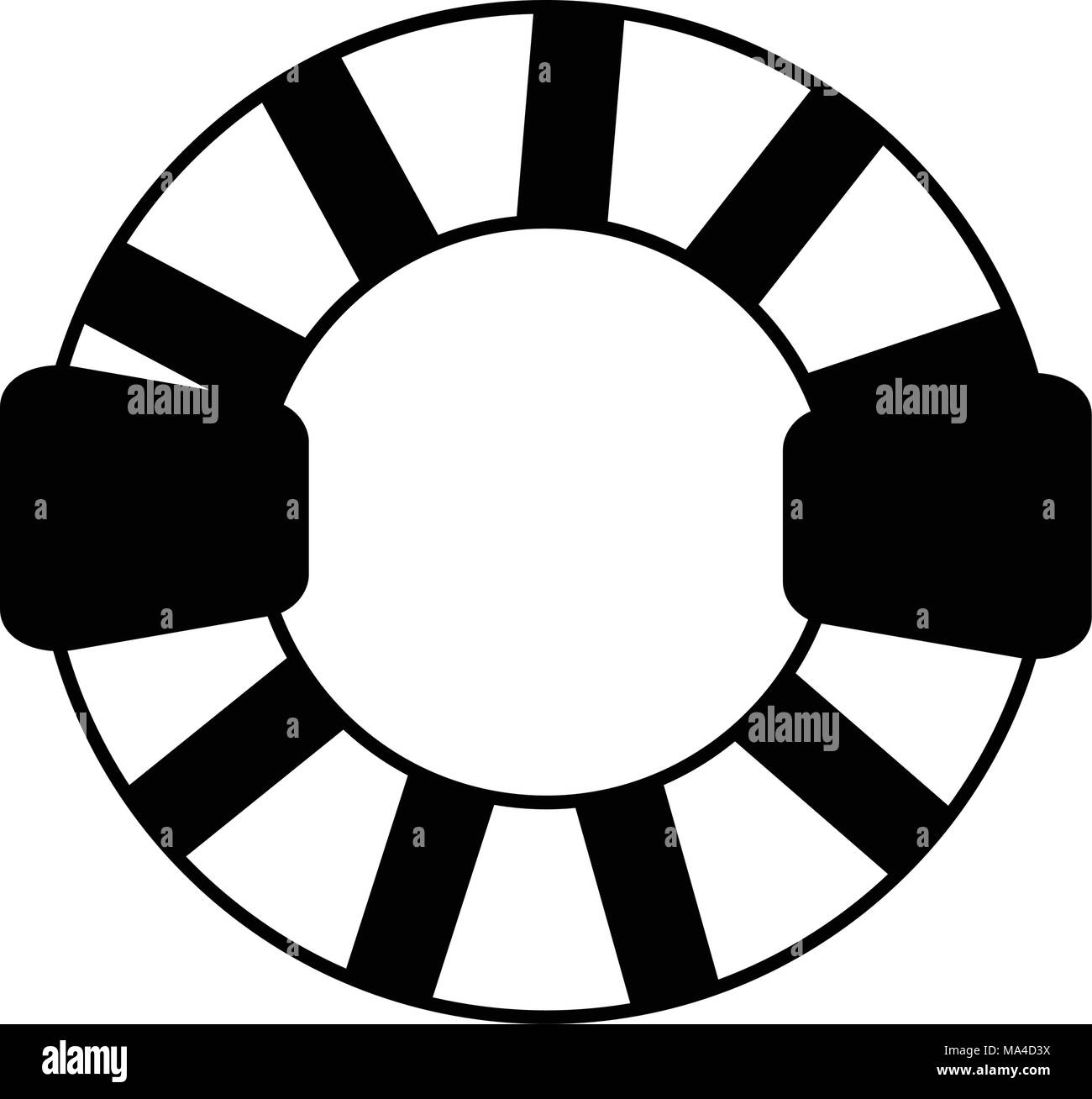 Isolated lifesaver icon Stock Vector Image & Art - Alamy